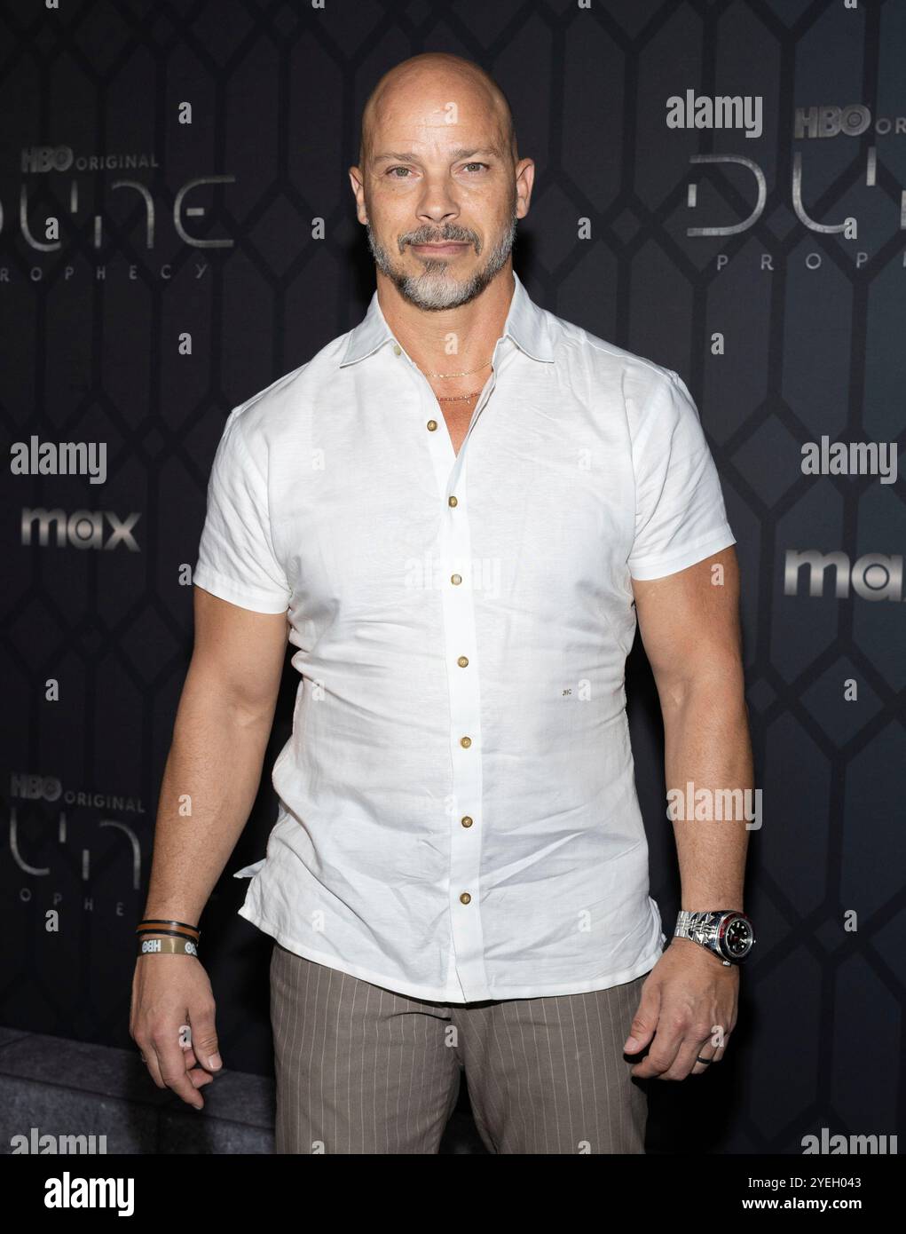 Berto Colon attends the world premiere of the HBO original series "Dune: Prophecy" at Jazz at ...