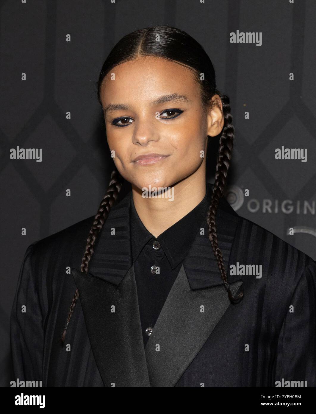 Chloe Lea attends the world premiere of the HBO original series "Dune: Prophecy" at Jazz at ...