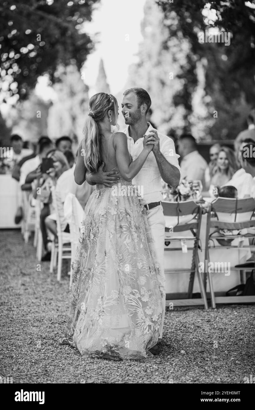 Dancing while sitting Black and White Stock Photos & Images - Alamy