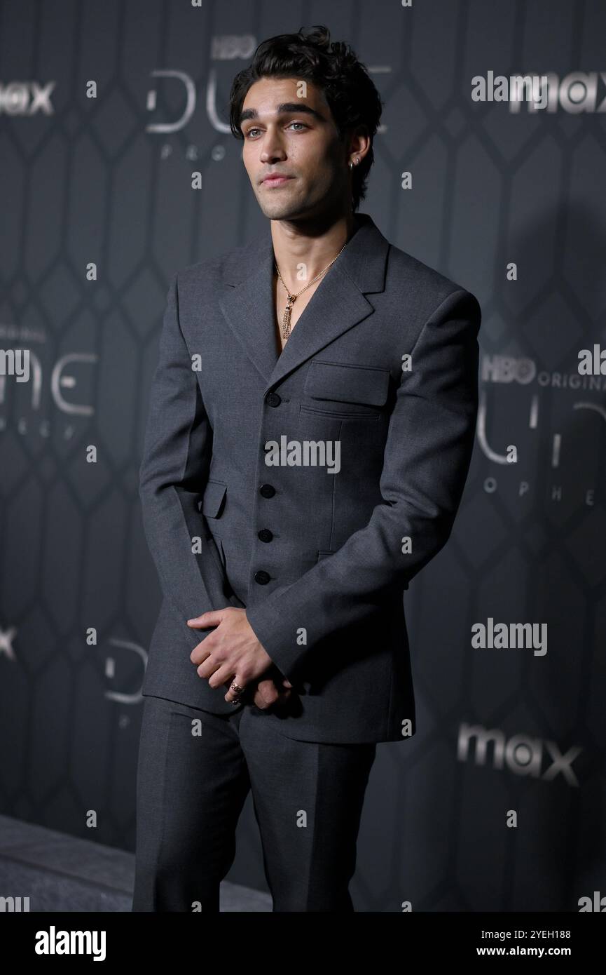 New York, USA. 30th Oct, 2024. Josh Heuston attends HBO's 'Dune ...