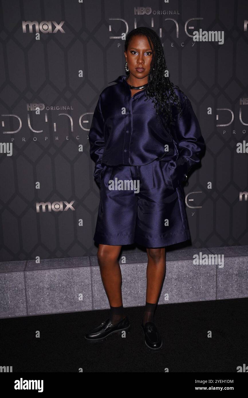 Jade Anouka at arrivals for DUNE: PROPHECY Series Premiere on HBO, Jazz ...
