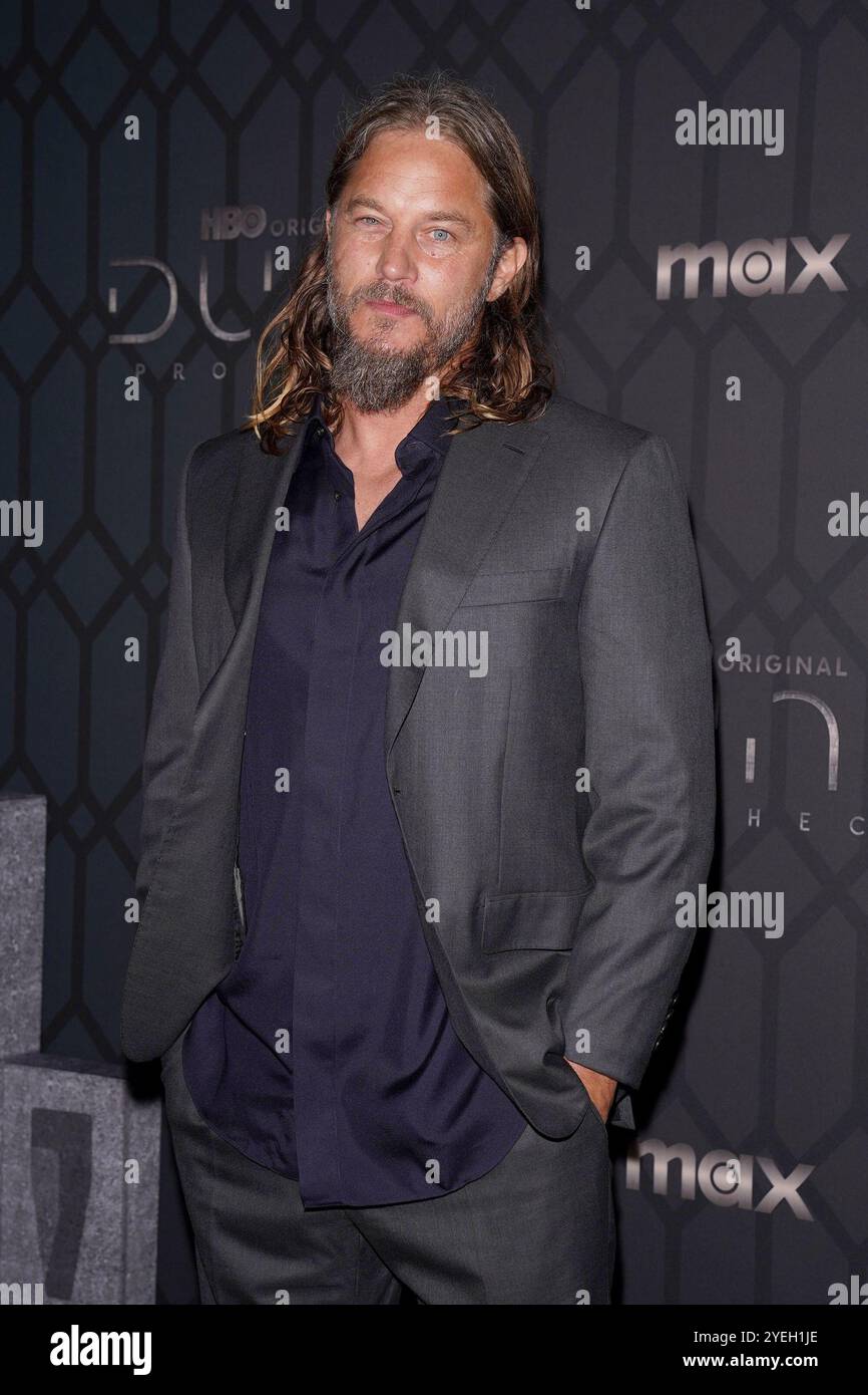 Travis Fimmel at arrivals for DUNE: PROPHECY Series Premiere on HBO ...