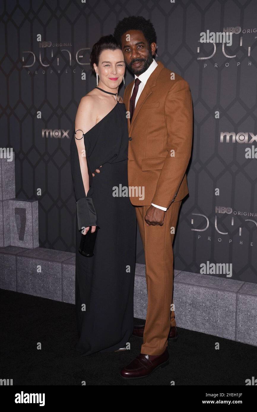 Olivia Williams, Rhashan Stone at arrivals for DUNE: PROPHECY Series ...