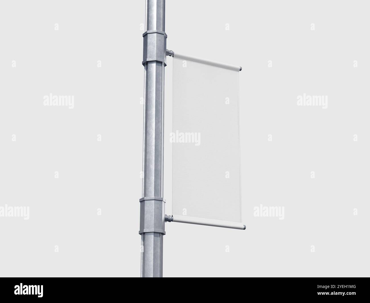 Pole Banner Mockup Stock Photo - Alamy