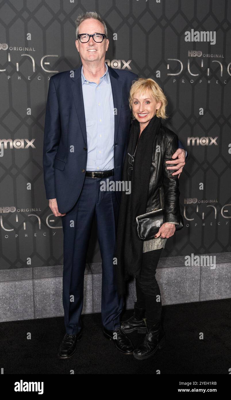 New York, NY, USA, 30 October, 2024: John Cameron (L) attends premiere ...