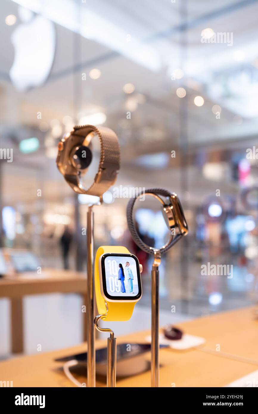 Kuala Lumpur, Malaysia - October 30, 2024 : Demo unit of the Apple ...
