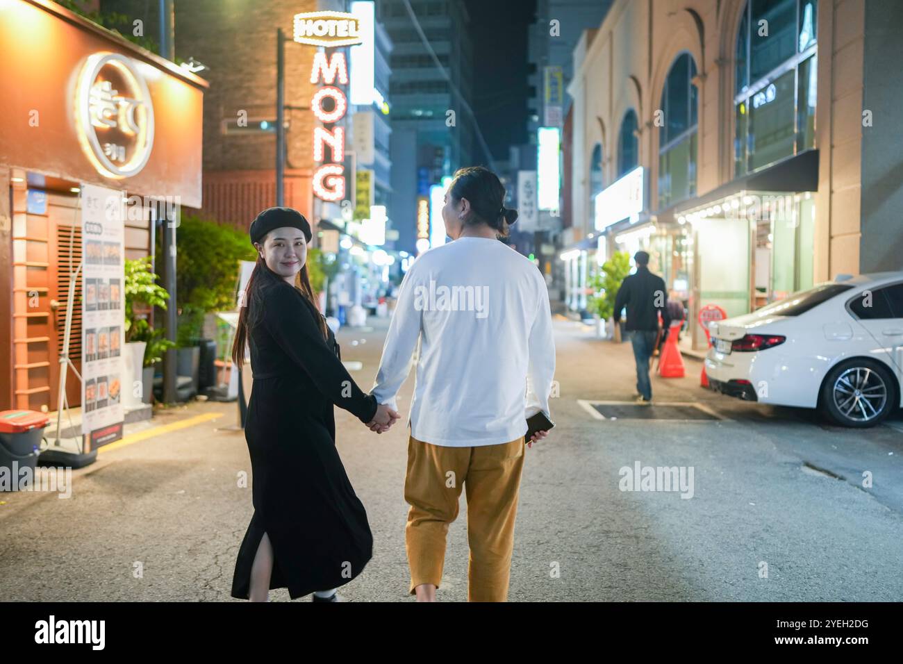 Night romantic korea hi-res stock photography and images - Alamy
