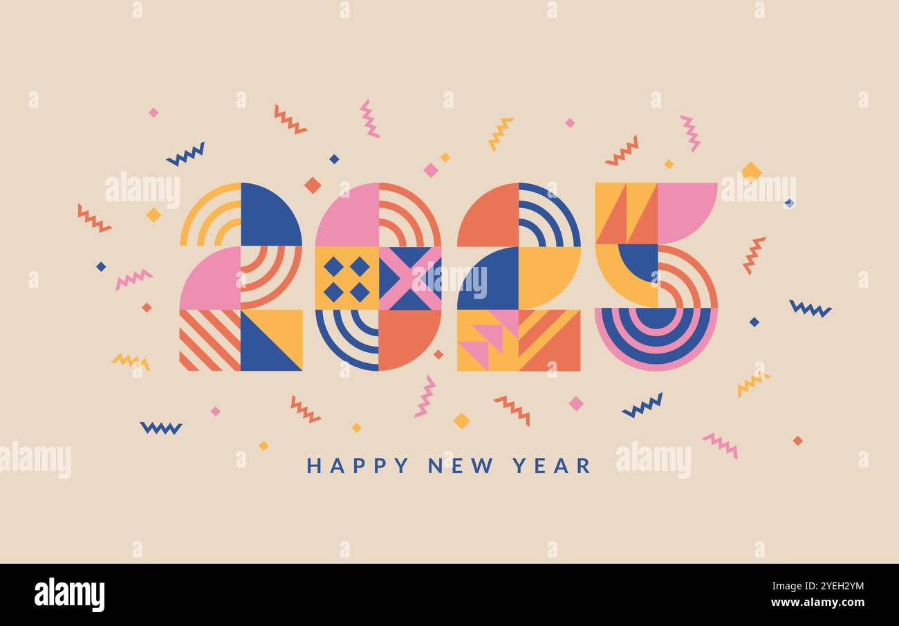 New year 2025 25 Stock Vector Images - Alamy