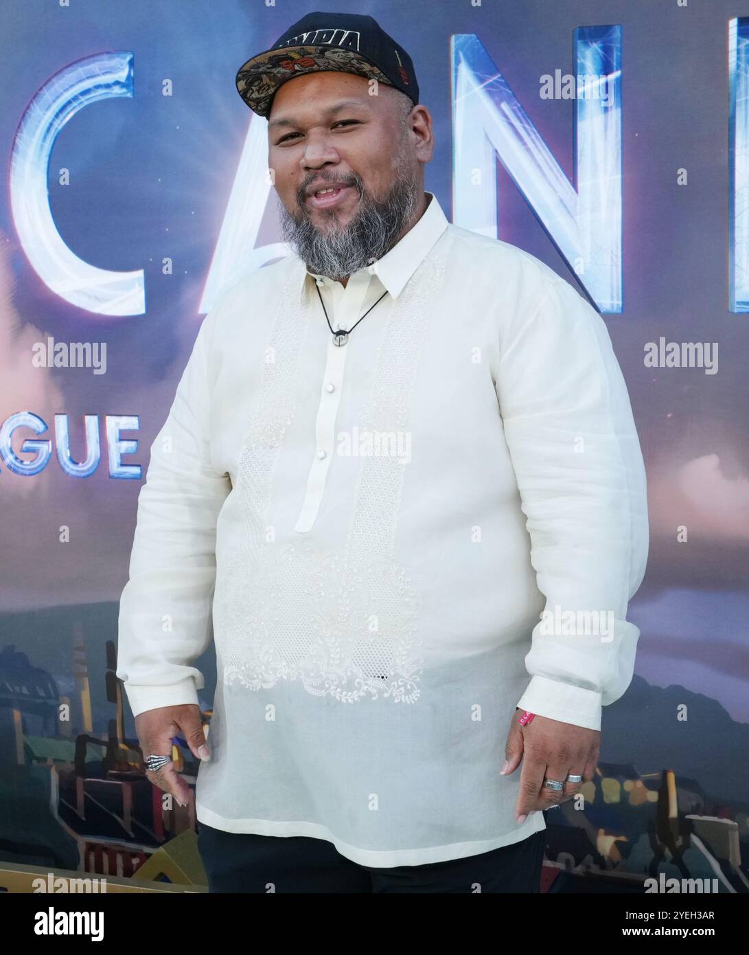 Los Angeles, USA. 30th Oct, 2024. Earl Baylon arrives at the ARCANE ...