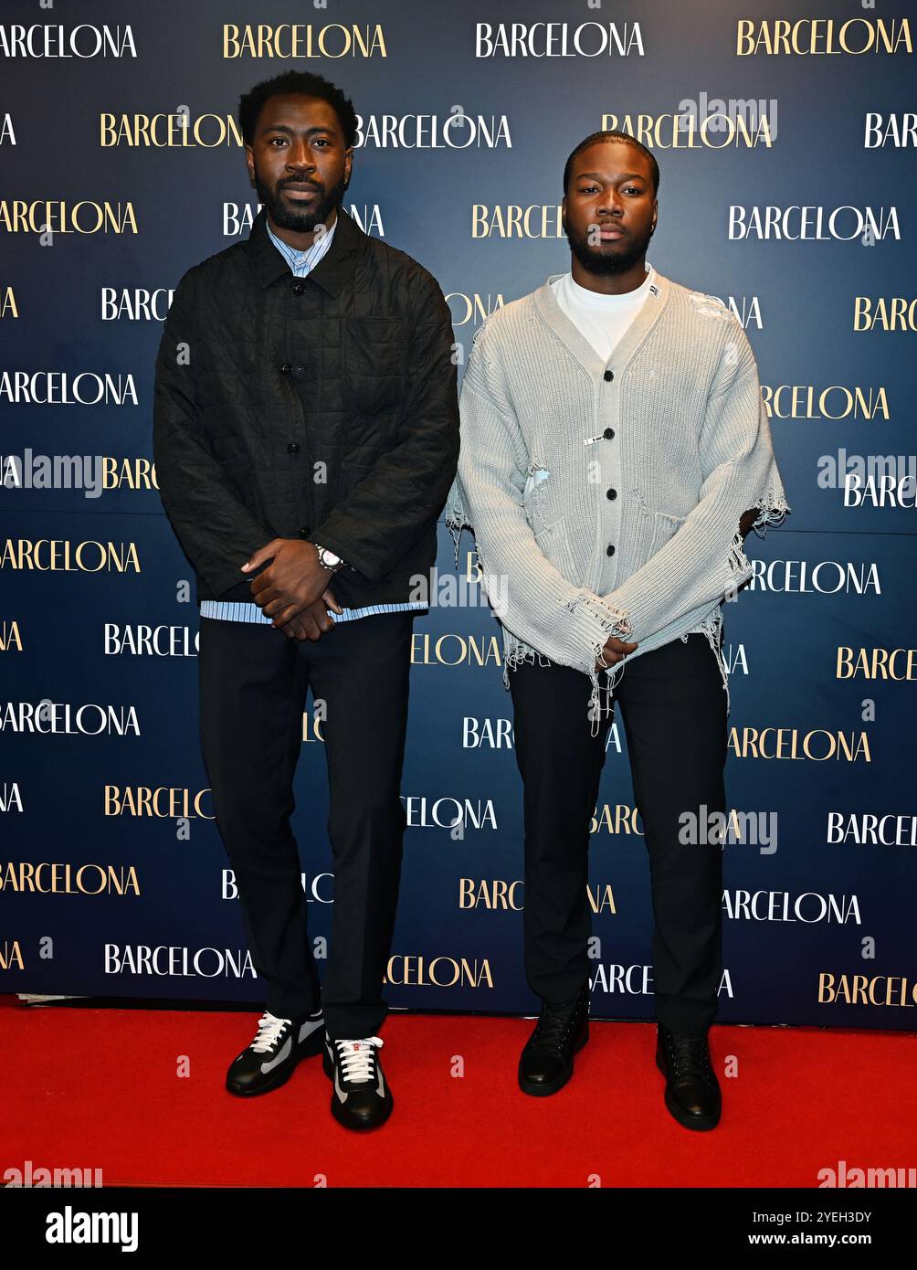 LONDON, UK. 30th Oct, 2024. Aaron Shosanya, Eric Shango attends ...