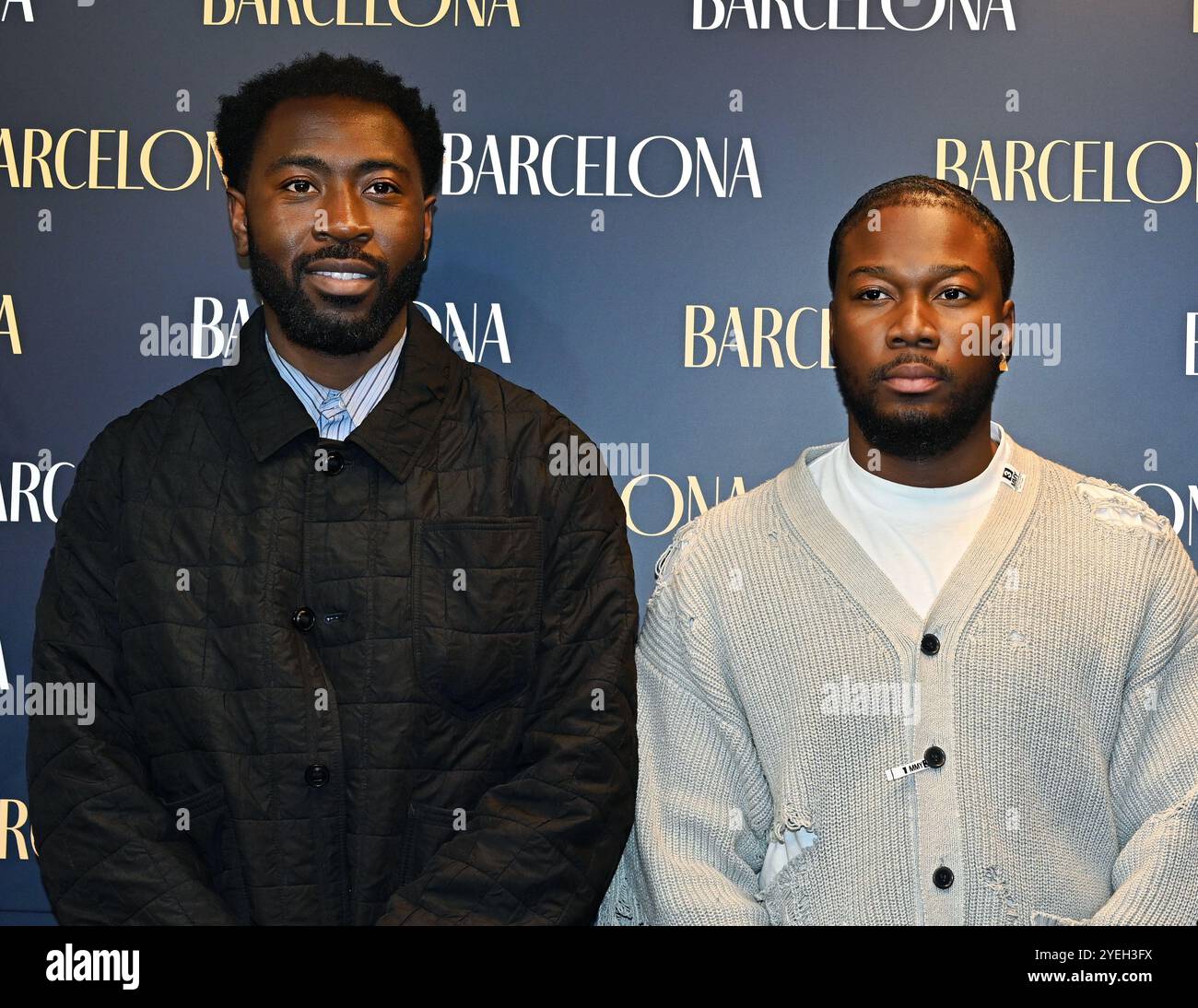 LONDON, UK. 30th Oct, 2024. Aaron Shosanya, Eric Shango attends ...