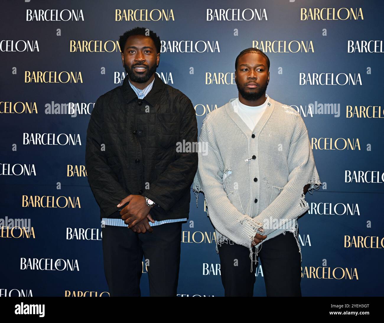 LONDON, UK. 30th Oct, 2024. Aaron Shosanya, Eric Shango attends ...