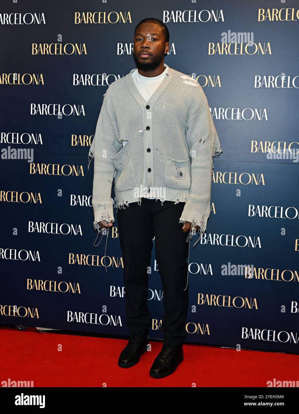 LONDON, UK. 30th Oct, 2024. Eric Shango attends 'Barcelona' play gala ...