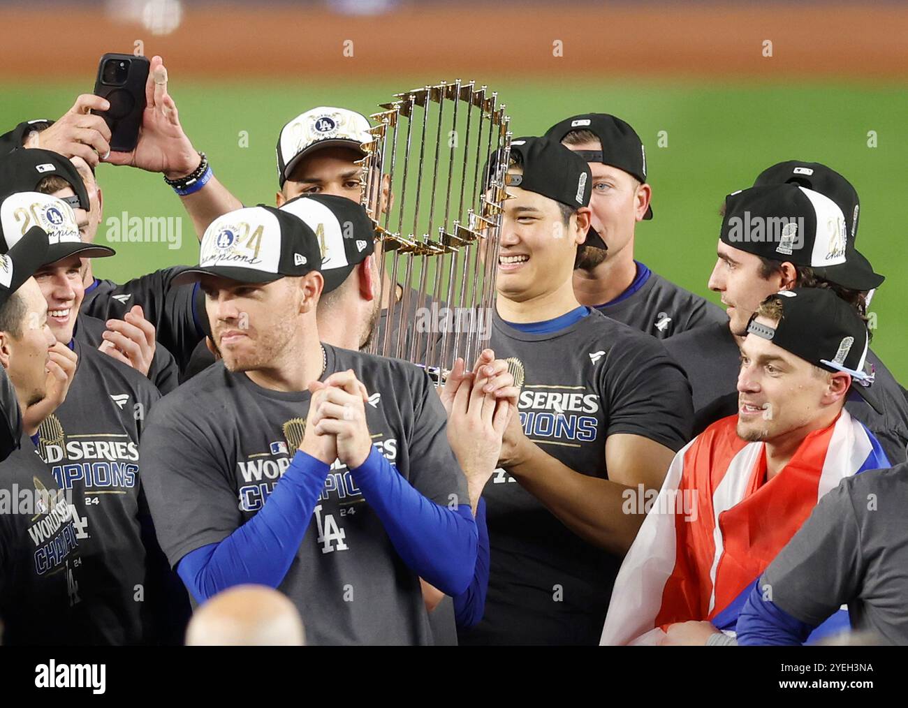 New York, United States. 31st Oct, 2024. Los Angeles Dodgers Shohei ...