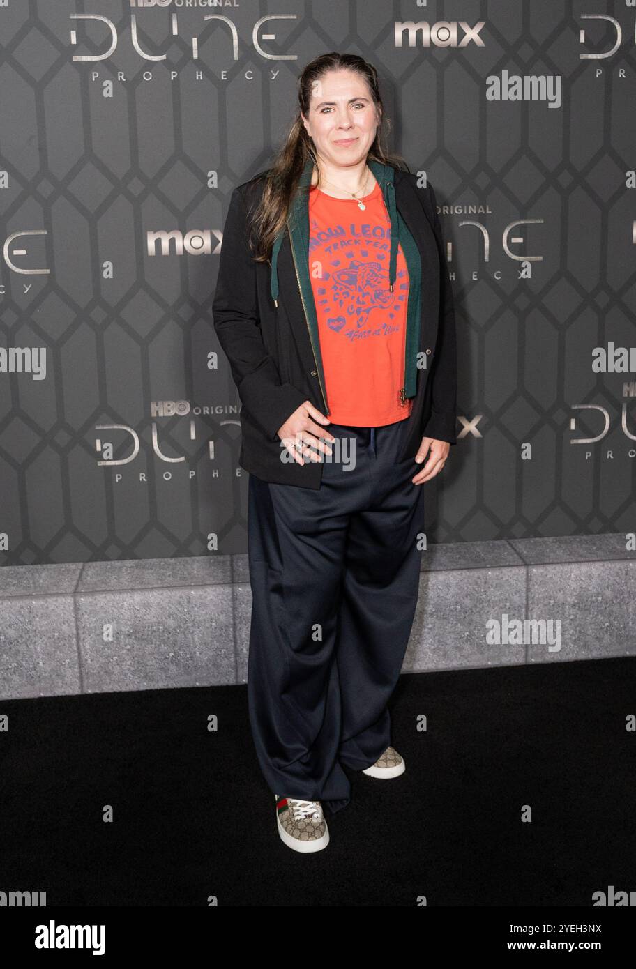 New York, USA. 30th Oct, 2024. Anna Hauger attends premiere of HBO ...