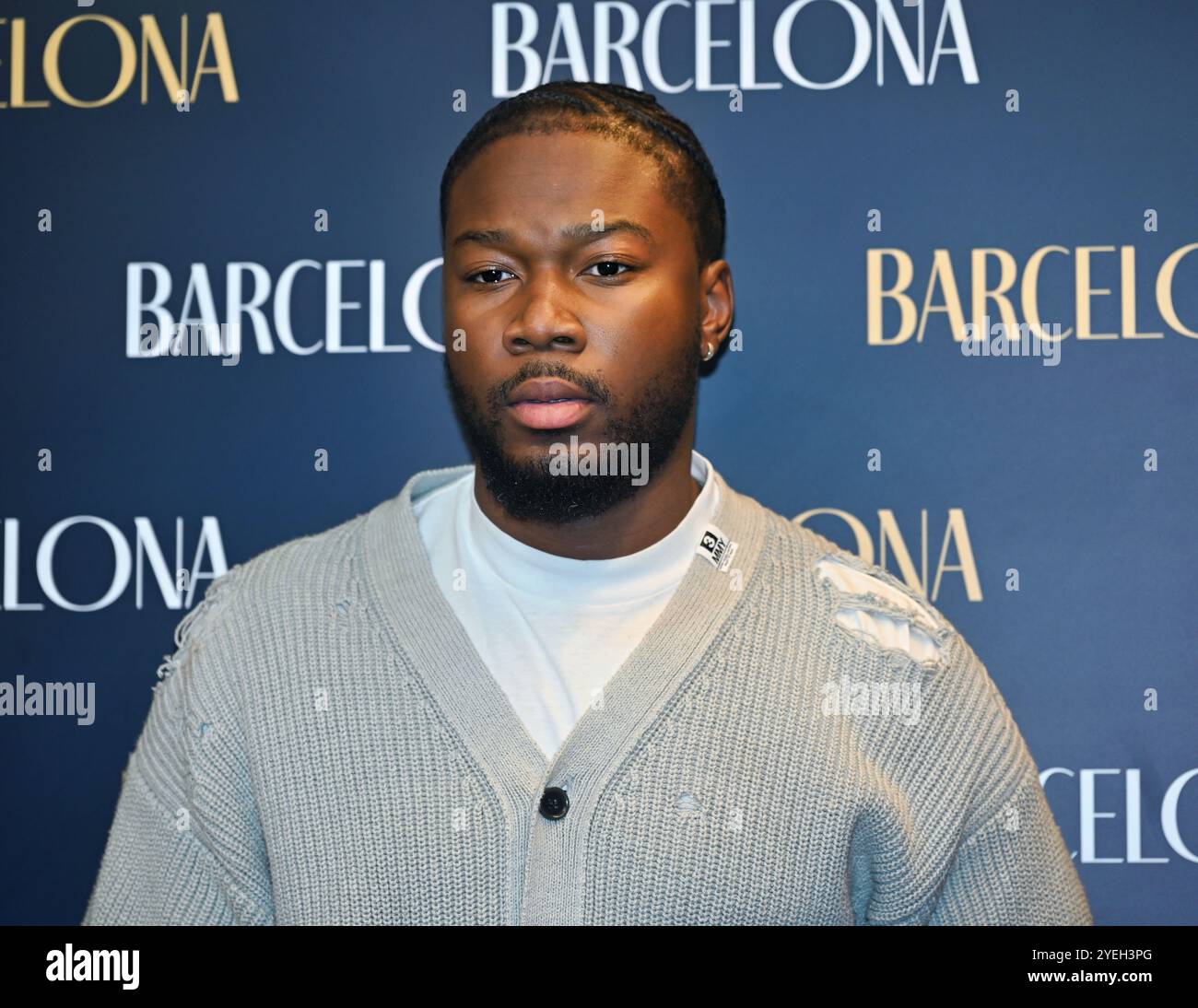 LONDON, UK. 30th Oct, 2024. Eric Shango attends 'Barcelona' play gala ...