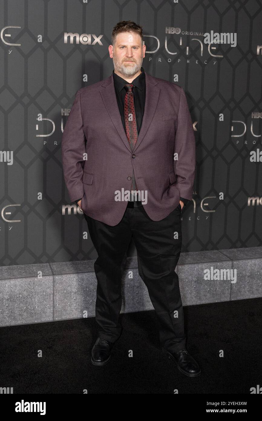 New York, USA. 30th Oct, 2024. Jordan Goldberg attends premiere of HBO ...