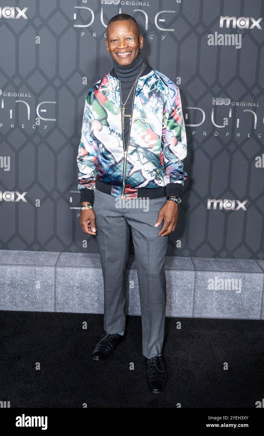 New York, USA. 30th Oct, 2024. Lawrence Gilliard Jr. attends premiere ...