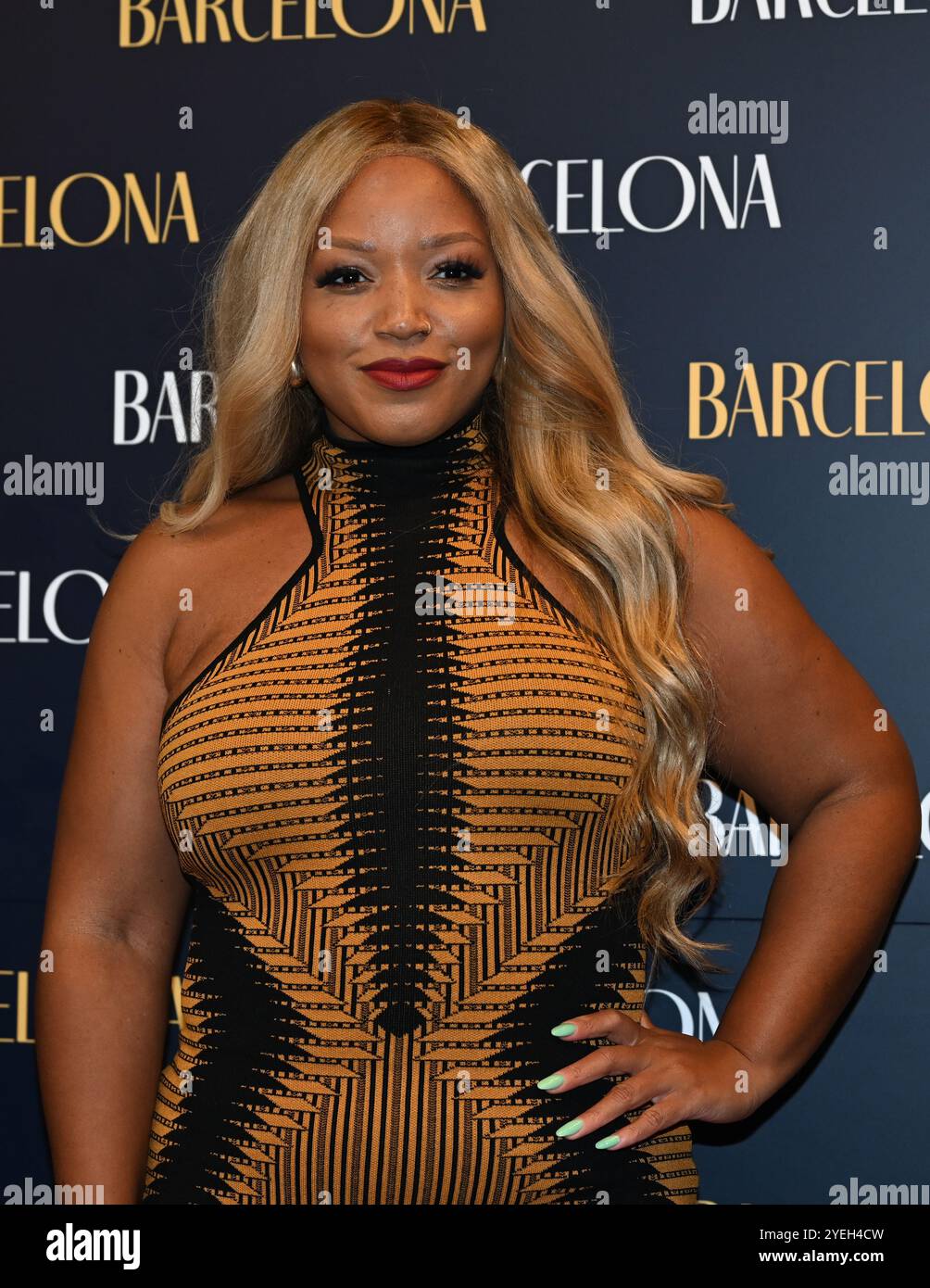 LONDON, UK. 30th Oct, 2024. Marisha Wallace attends 'Barcelona' play ...