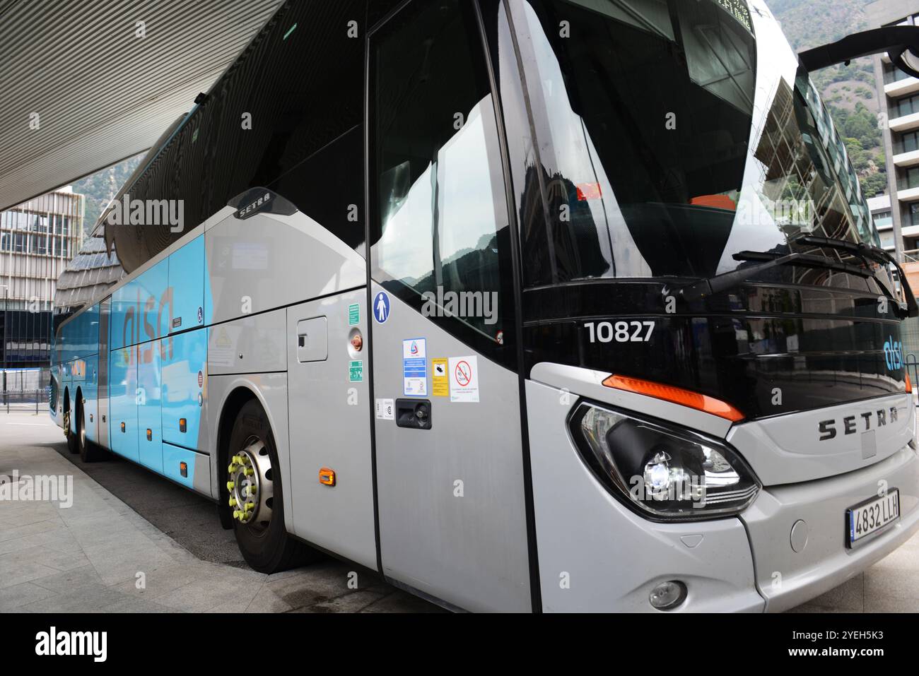 Bus station andorra la hi-res stock photography and images - Alamy