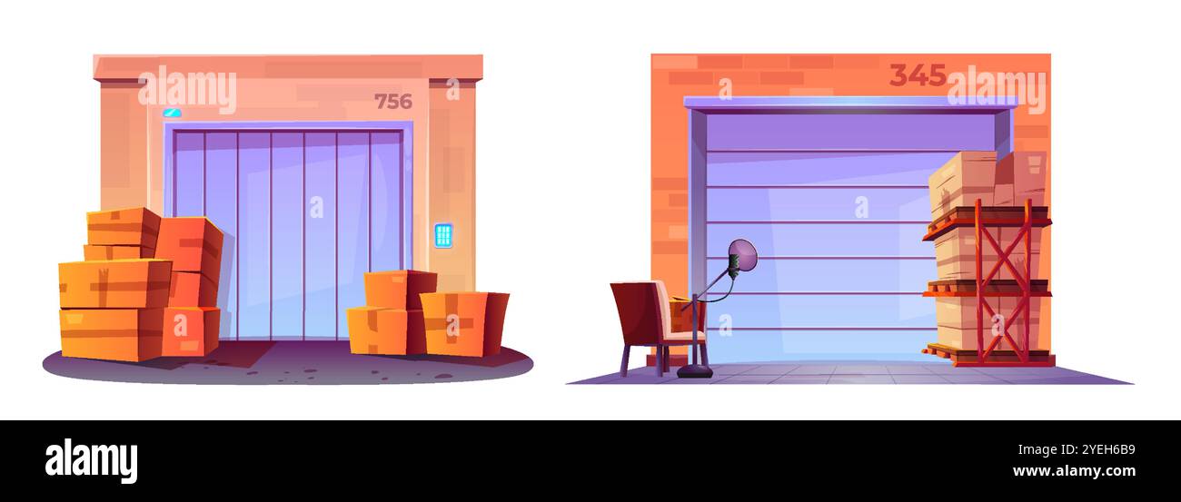 Walls stacked Stock Vector Images - Alamy