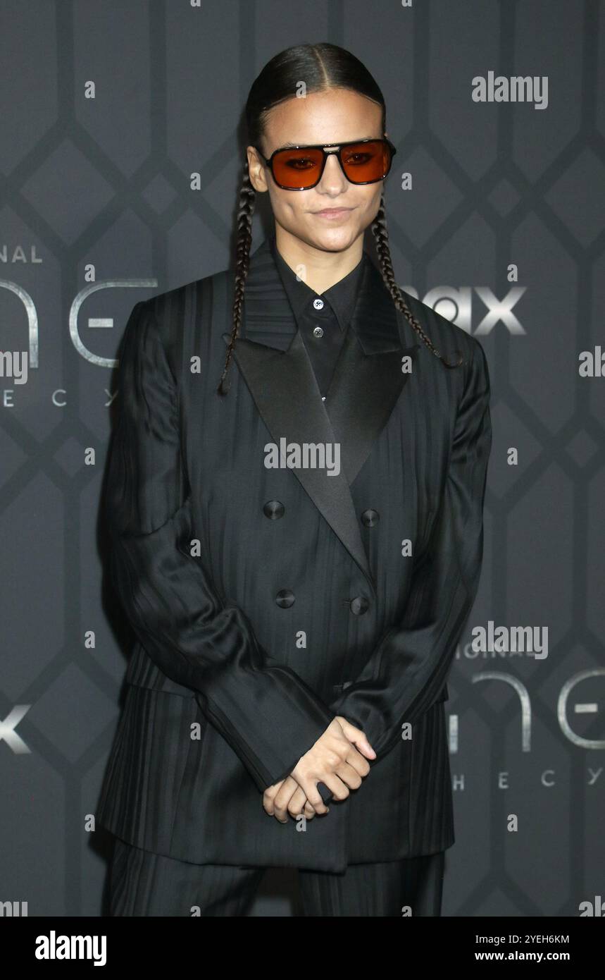 New York, NY, USA. 30th Oct, 2024. Chloe Lea at the world premiere of ...