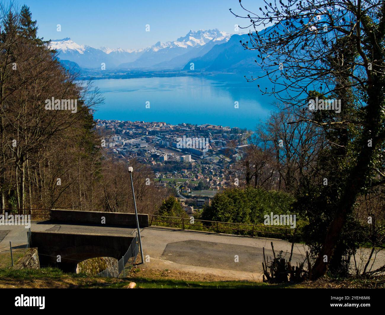 Vevey old town town city hi-res stock photography and images - Alamy