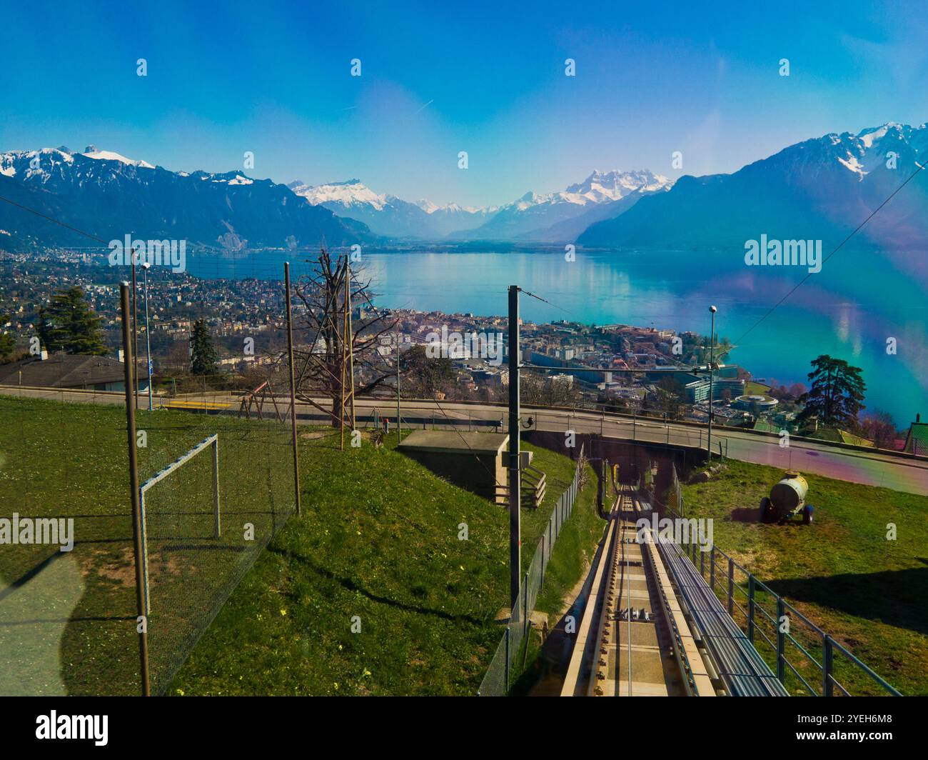 Vevey old town town city hi-res stock photography and images - Alamy