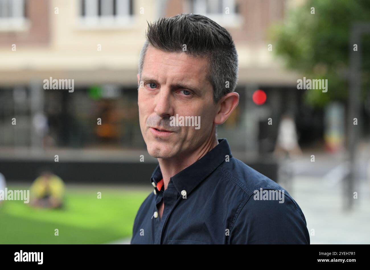 Brisbane, Australia. 31st Oct, 2024. Lee Lovell, husband of victim Emma ...