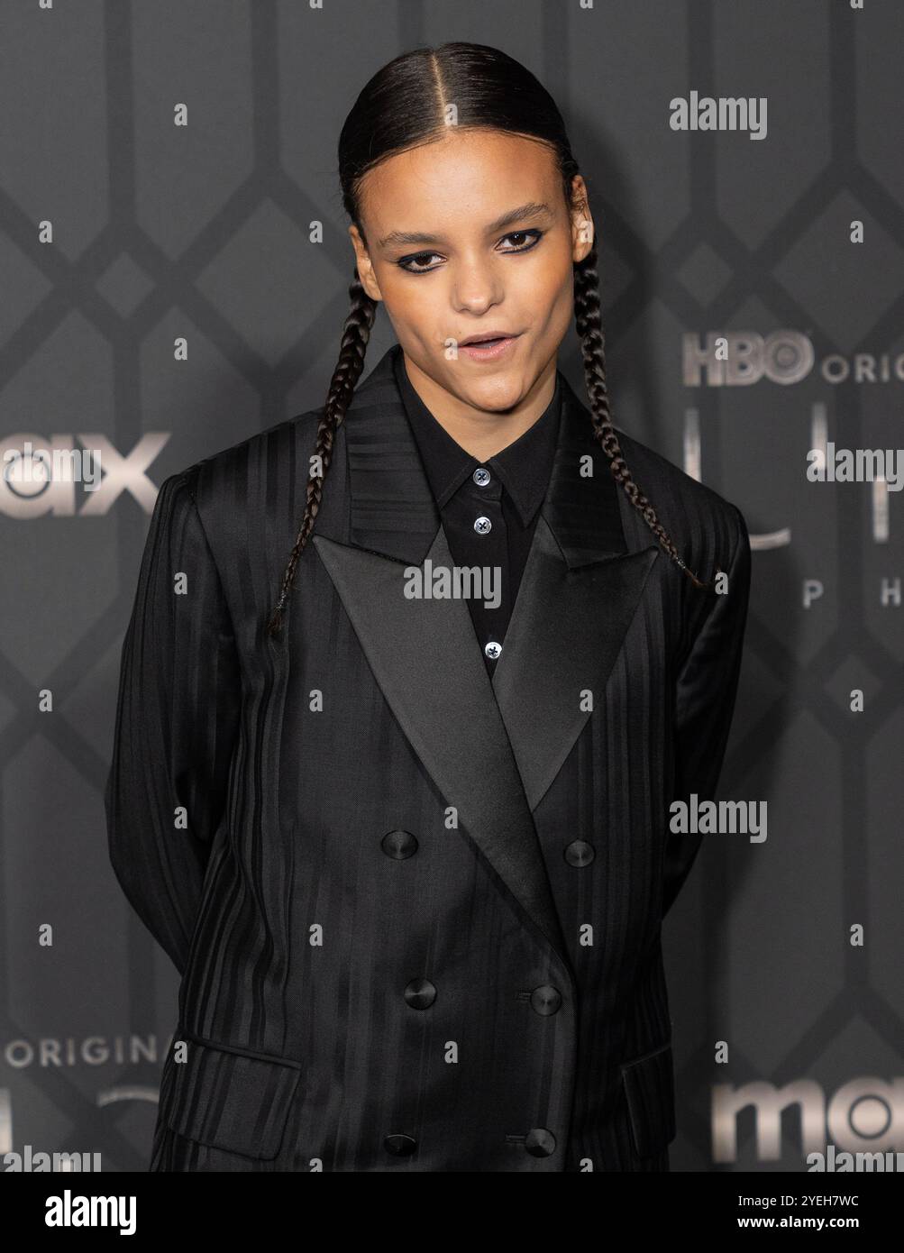 New York, USA. 30th Oct, 2024. Chloe Lea attends premiere of HBO Original drama series 'Dune ...