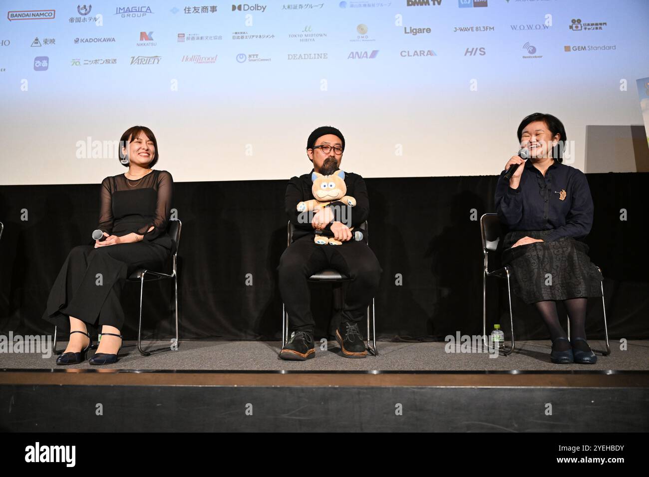 October 30, 2024. 30th Oct, 2024. Yoko Kuno, Nobuhiro Ymashita, Akiko ...