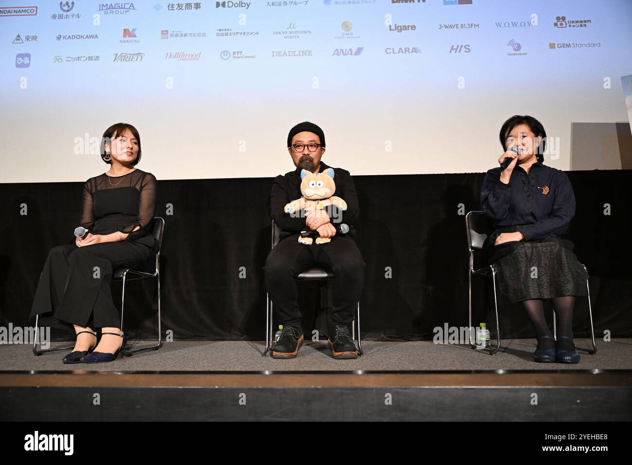 October 30, 2024. 30th Oct, 2024. Yoko Kuno, Nobuhiro Ymashita, Akiko ...