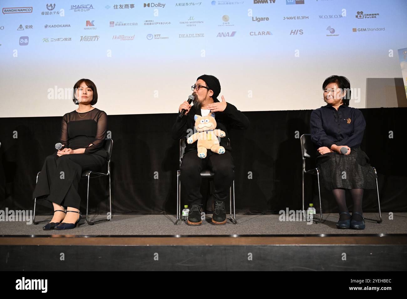October 30, 2024. 30th Oct, 2024. Yoko Kuno, Nobuhiro Ymashita, Akiko ...