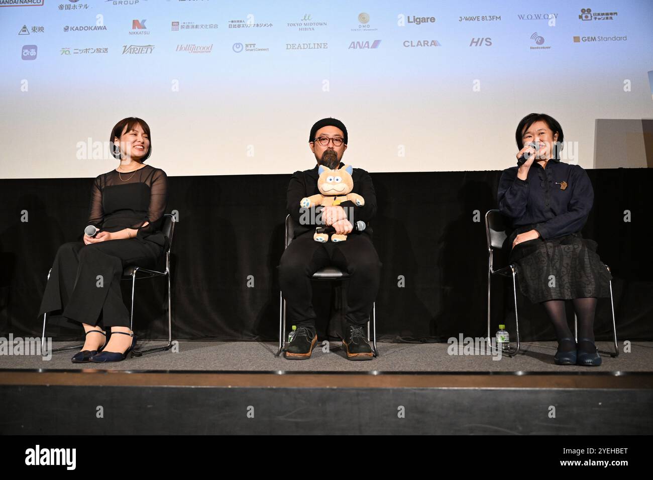 October 30, 2024. 30th Oct, 2024. Yoko Kuno, Nobuhiro Ymashita, Akiko ...