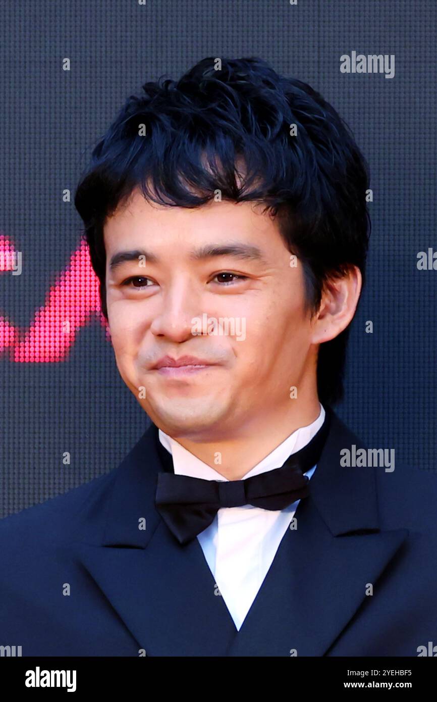 Sosuke Ikematsu, October 28, 2024 - The 37th Tokyo International Film Festival. Opening Ceremony ...