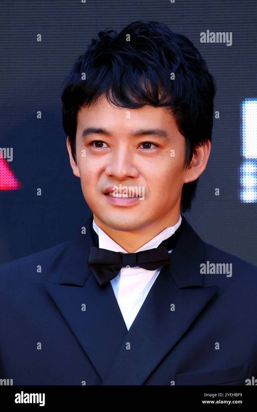 Sosuke Ikematsu, October 28, 2024 - The 37th Tokyo International Film Festival. Opening Ceremony ...