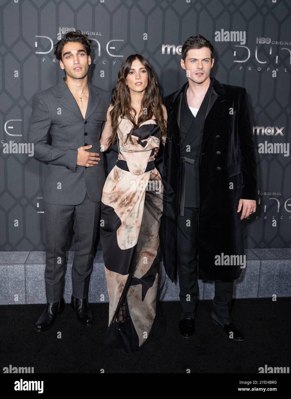 New York, NY, USA, 30 October, 2024: Josh Heuston, Sarah-Sofie ...