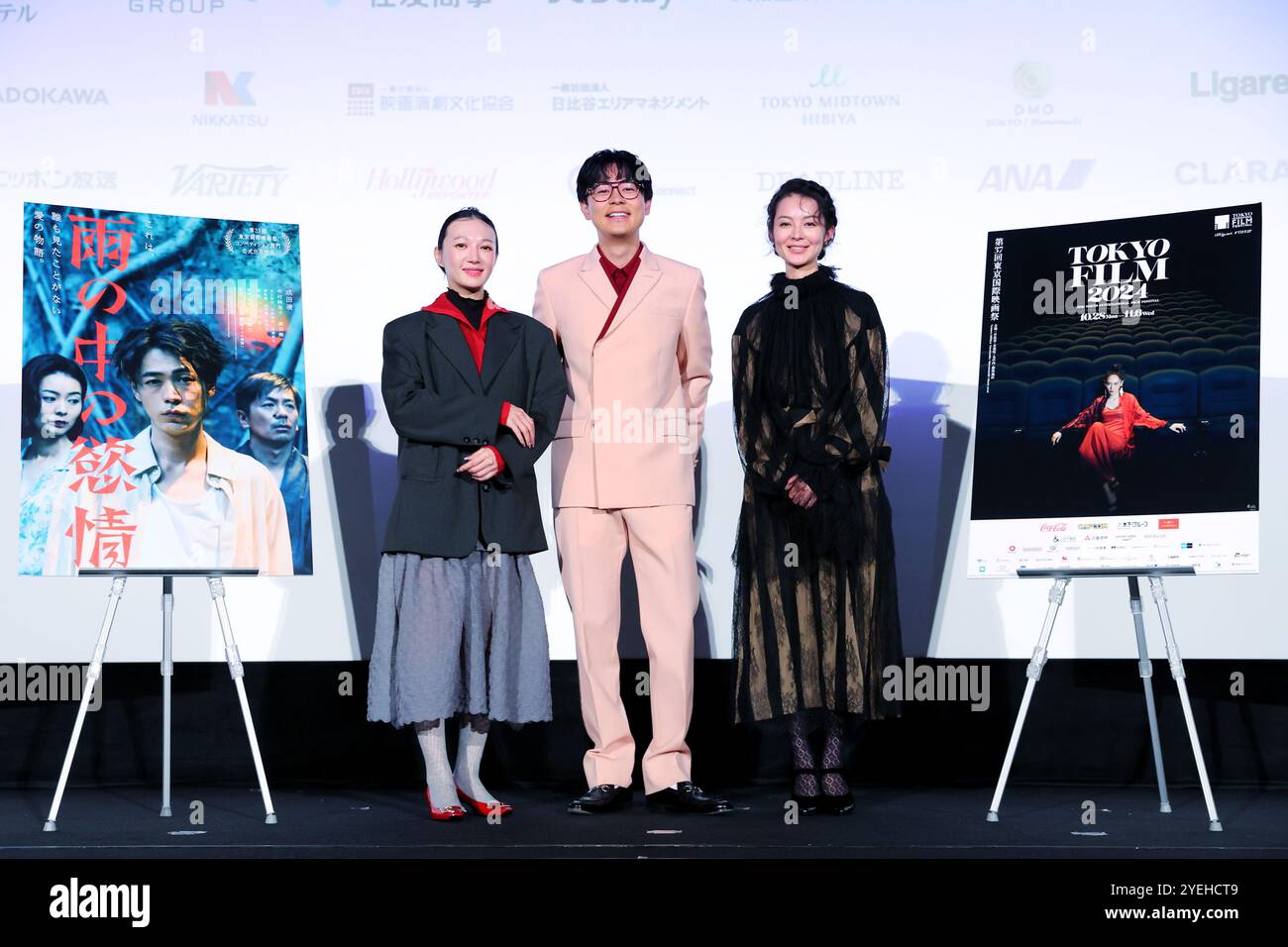October 30, 2024. 30th Oct, 2024. Lee Xing, Ryo Narita, Eriko Nakamura ...