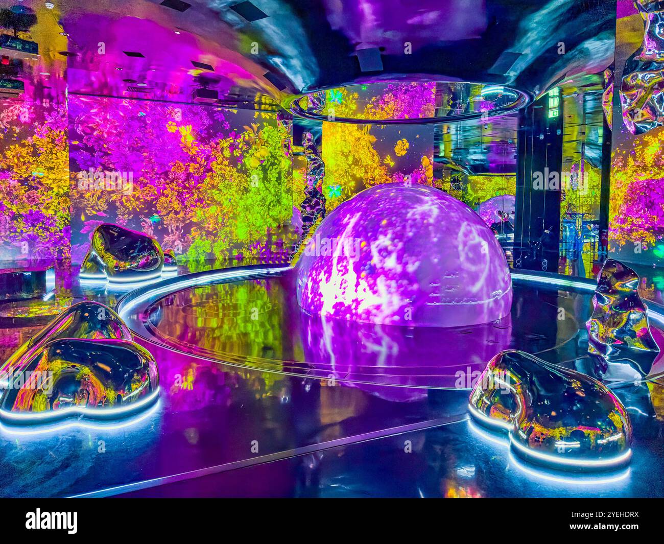 DUBAI ,UAE. May 6, 2024:Immersion entertainment center Aya Dubai "Aya ...