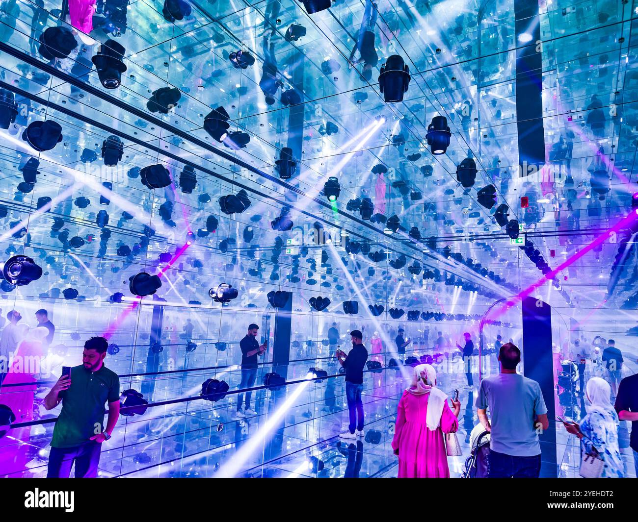 DUBAI ,UAE. May 6, 2024:Immersion entertainment center Aya Dubai "Aya ...