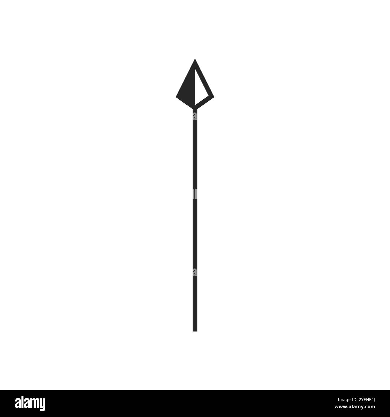 spear icon logo design template Stock Vector Image & Art - Alamy