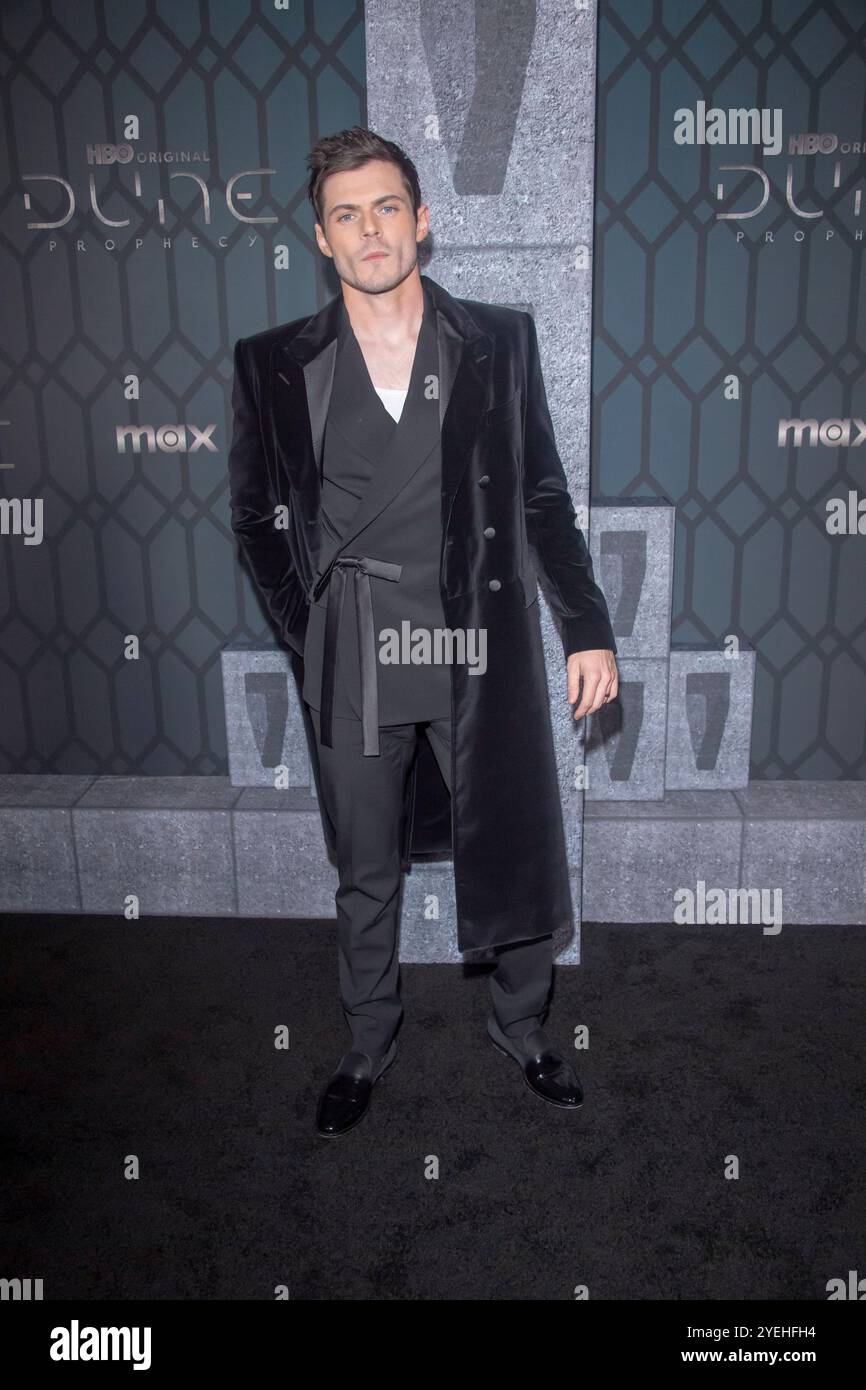 New York, United States. 30th Oct, 2024. Chris Mason attends the world ...