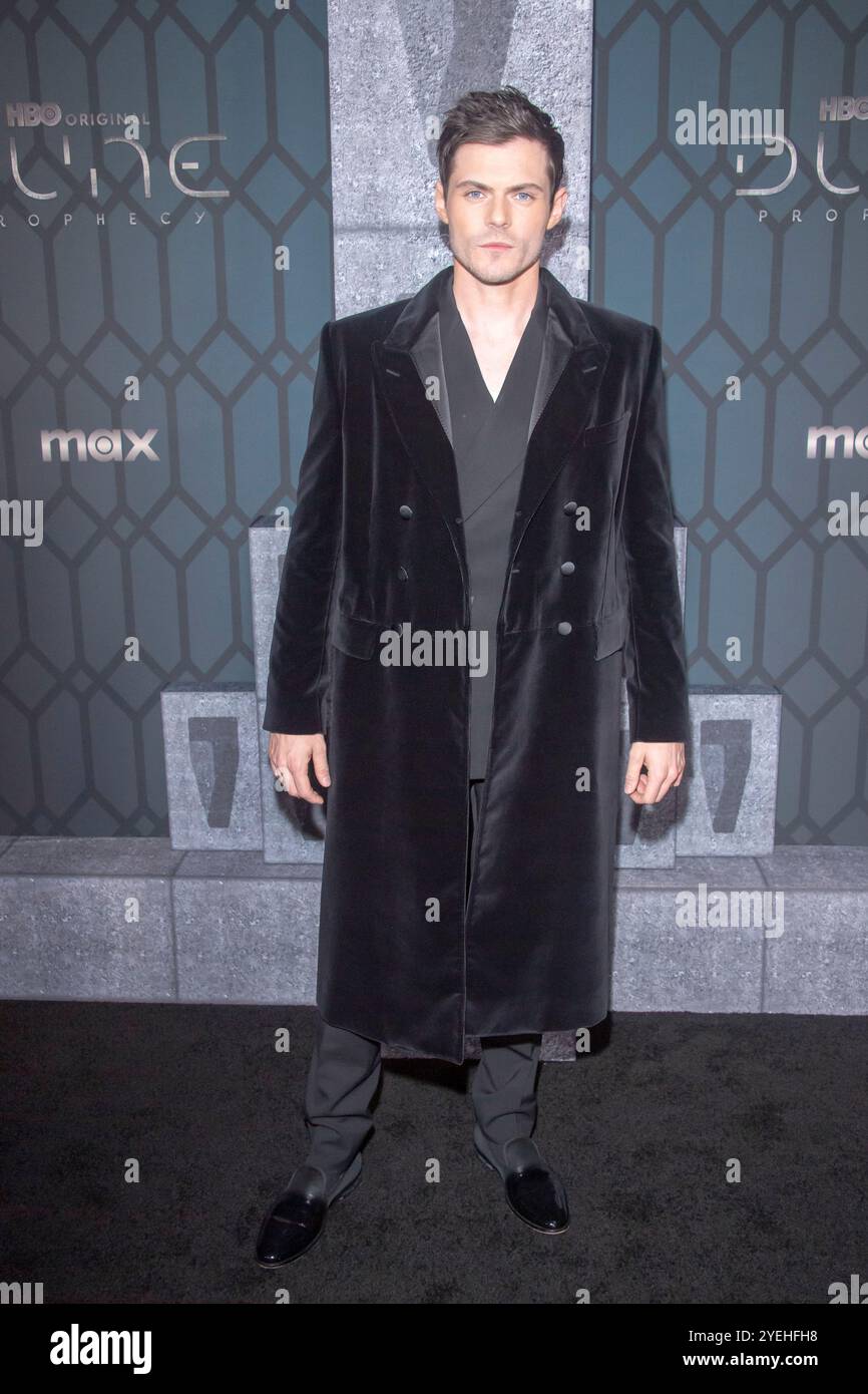 New York, United States. 30th Oct, 2024. Chris Mason attends the world ...