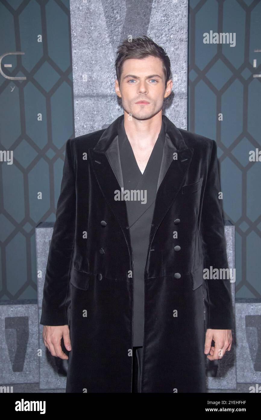 New York, United States. 30th Oct, 2024. Chris Mason attends the world ...