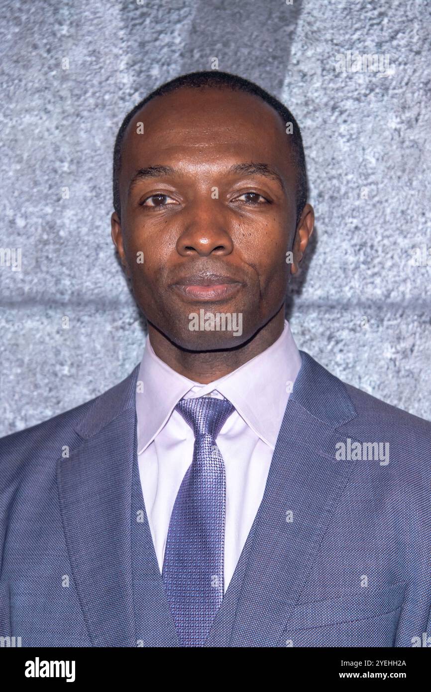 New York, United States. 30th Oct, 2024. Jamie Hector attends the world ...