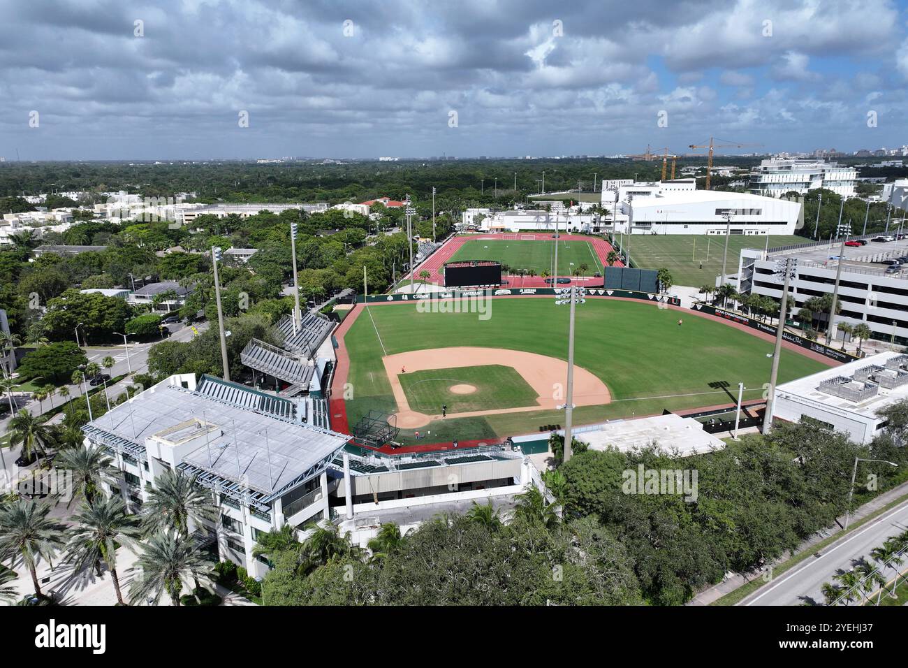 Coral Gables, United States. 30th Oct, 2024. A general overall aerial ...
