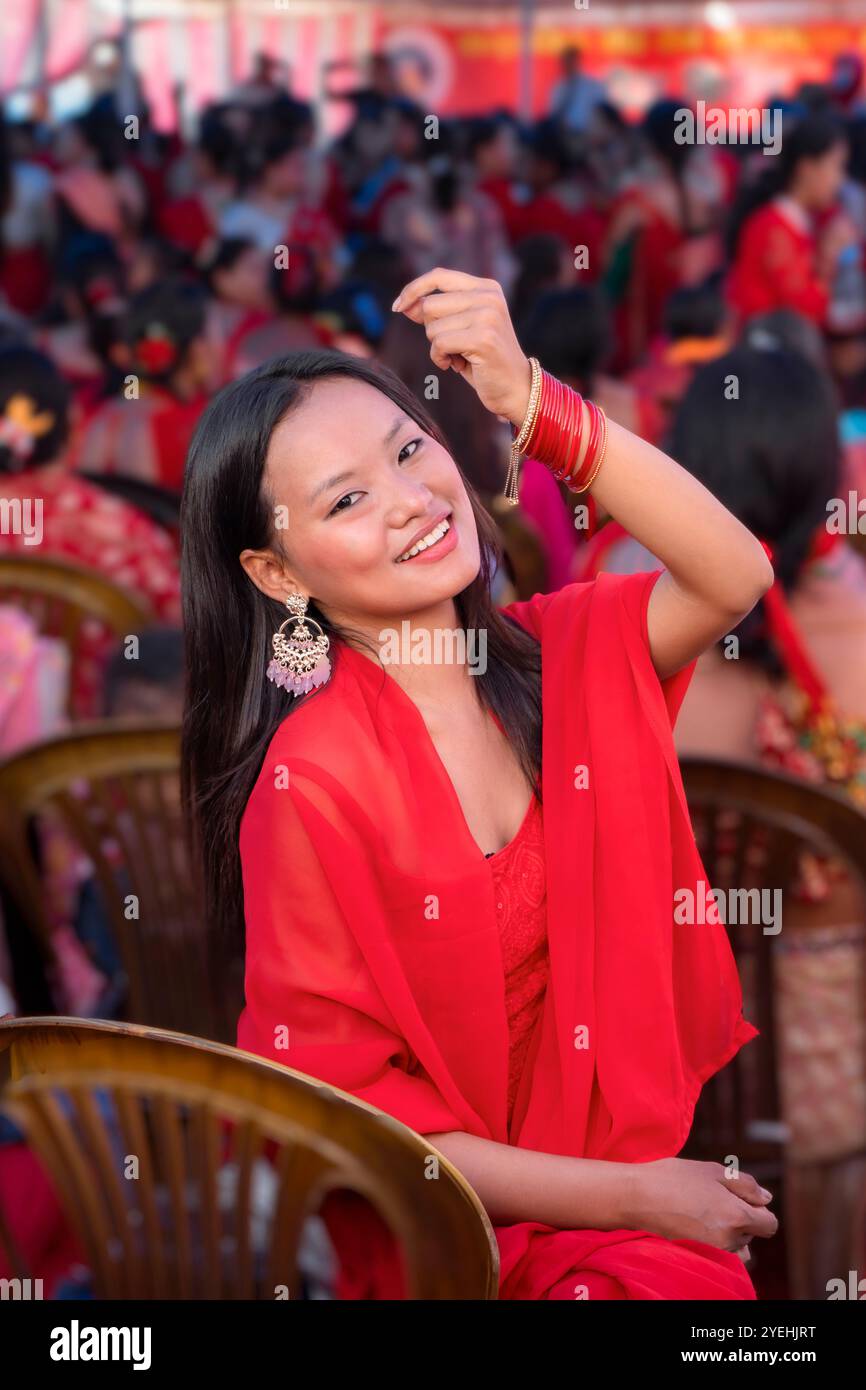 Kathmandu, Nepal - September 06, 2024 : Nepali Hindu Festival Teej ...