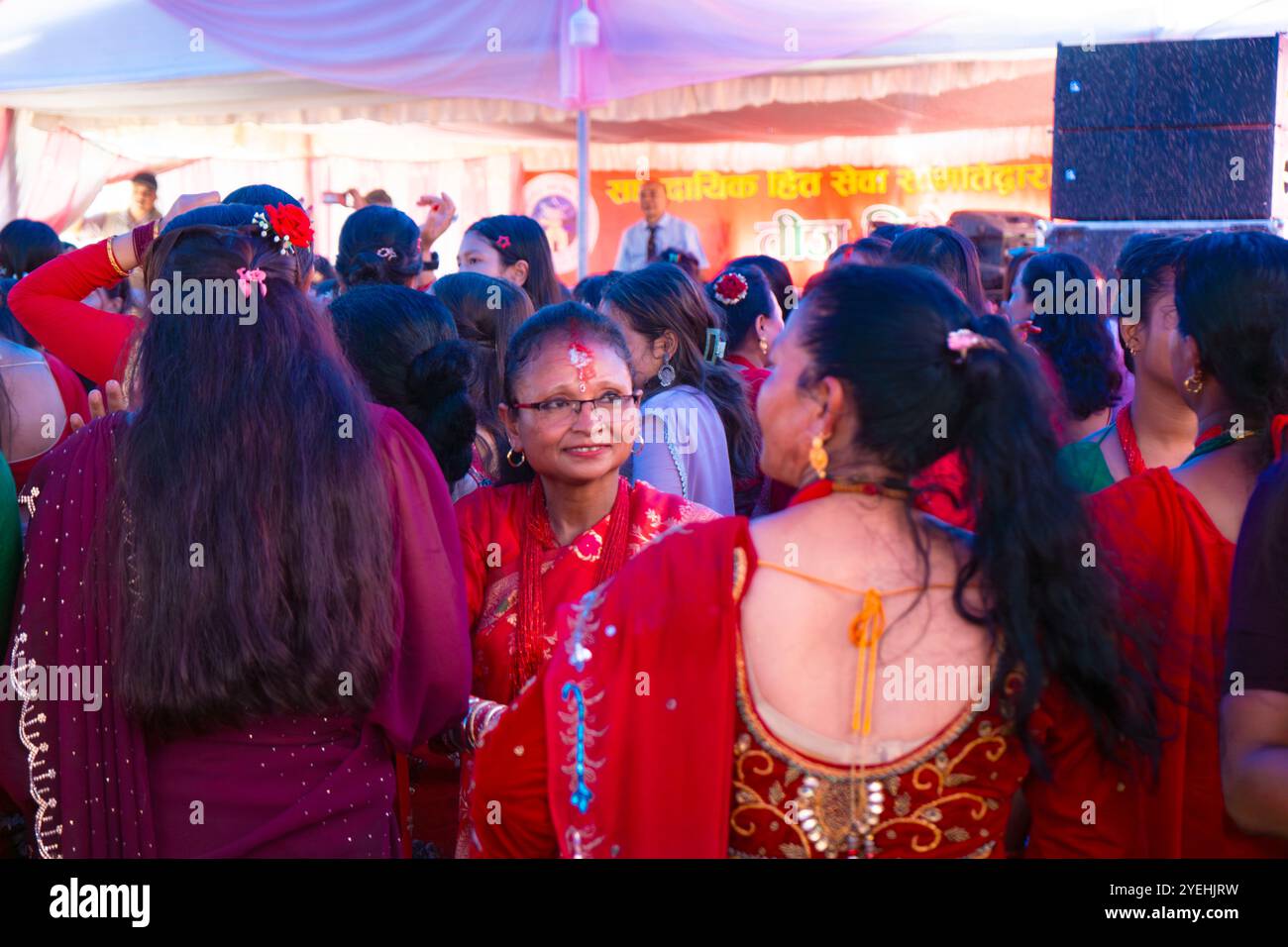 Kathmandu, Nepal - September 06, 2024 : Nepali Hindu Festival Teej ...