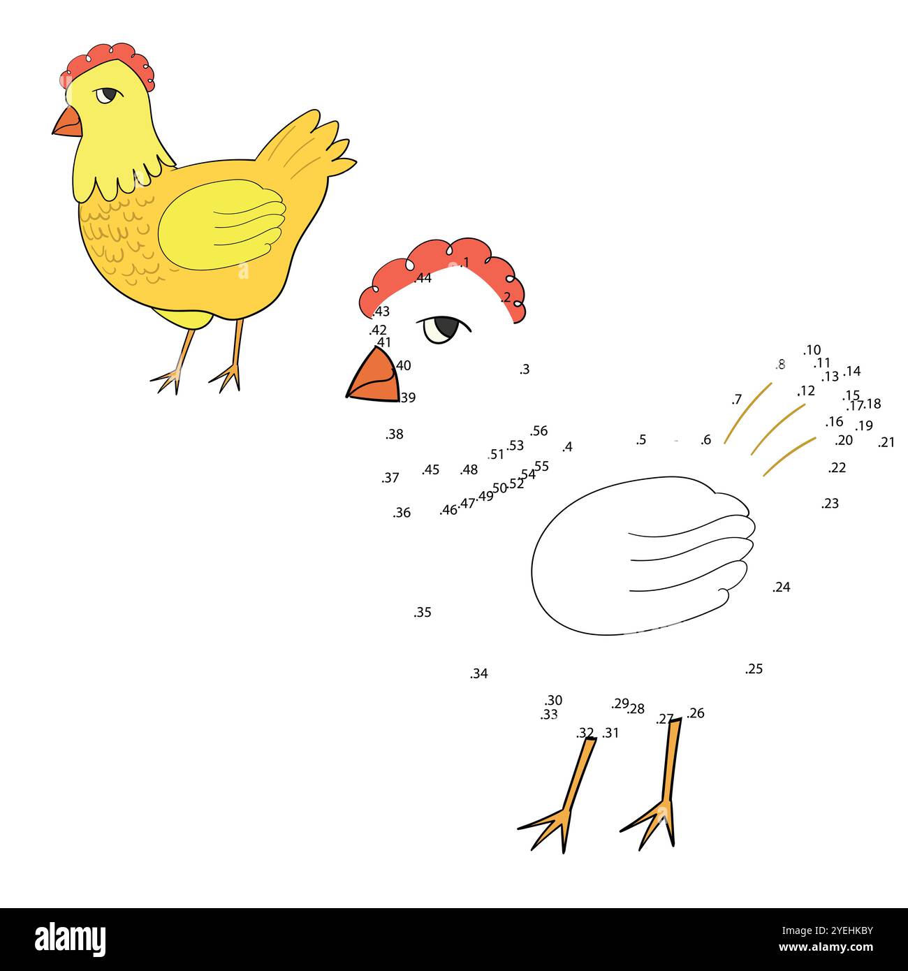 Chicken amusement Stock Vector Images - Alamy