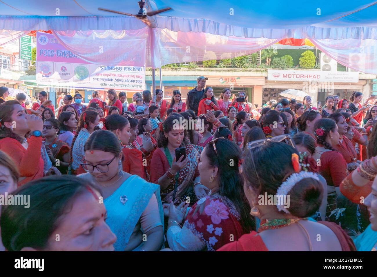 Kathmandu, Nepal - September 06, 2024 : Nepali Hindu Festival Teej ...